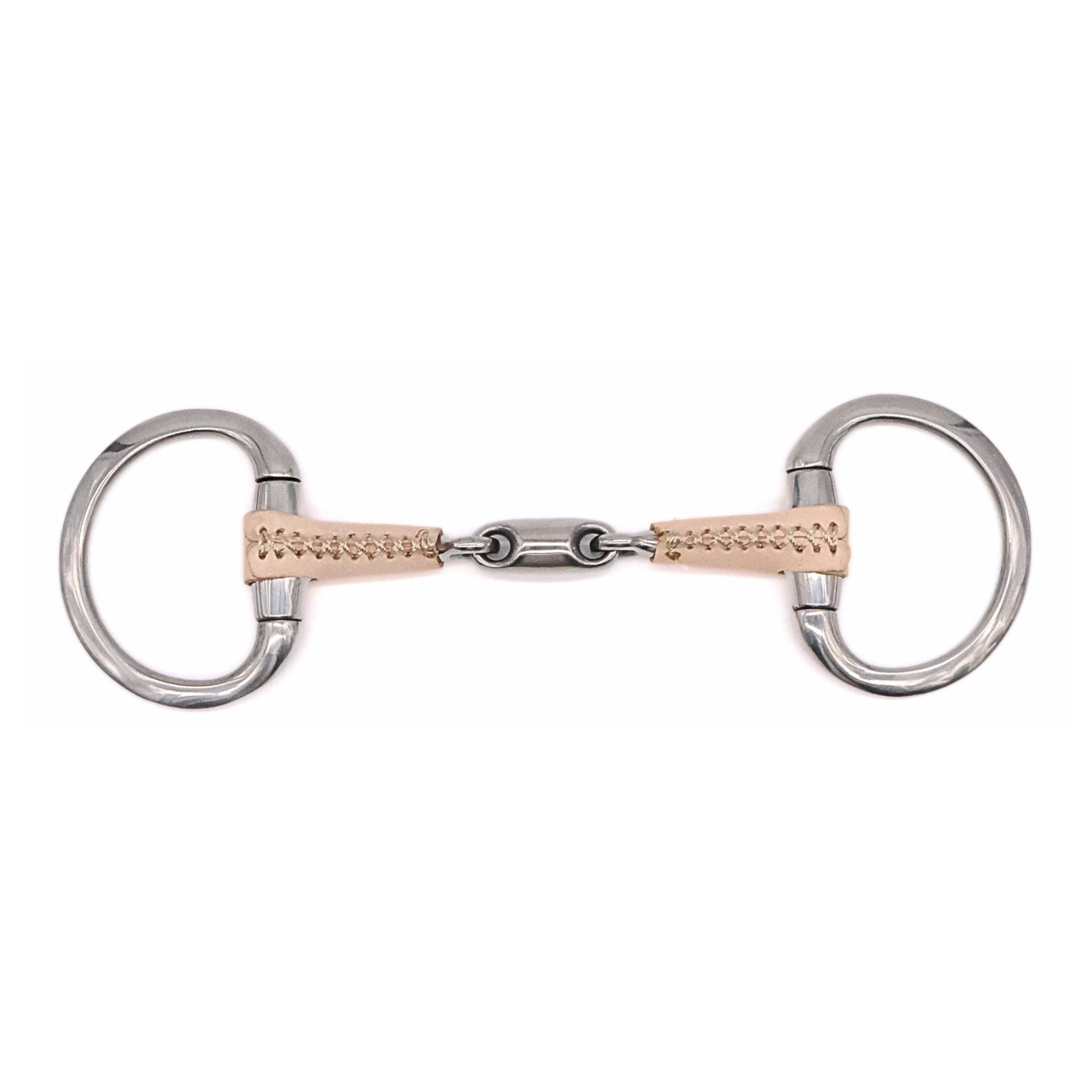 Double Jointed Leather Covered Eggbutt – Jake Adams Equestrian
